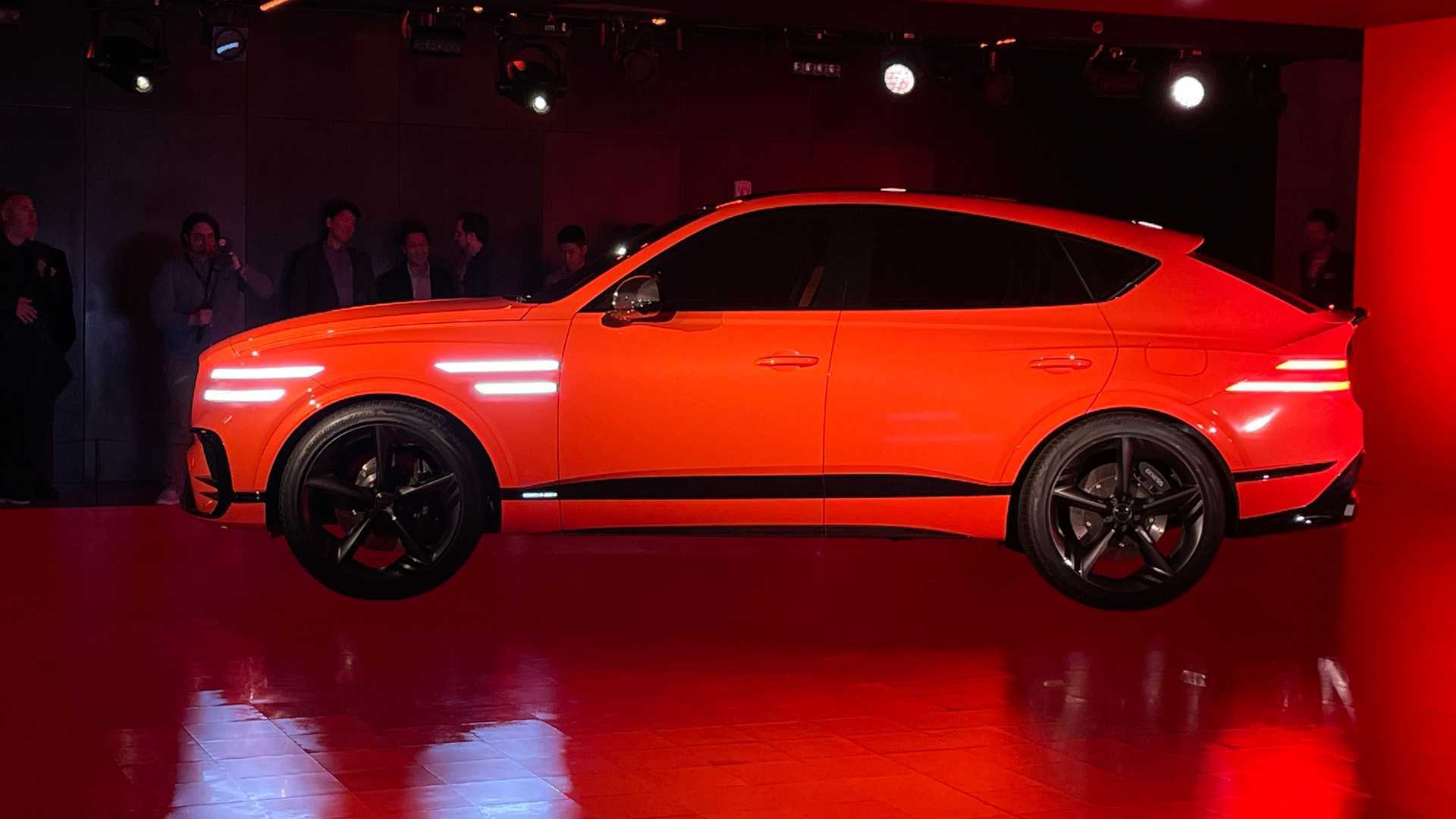 韩式豪华/跨界轿跑，捷尼赛思GV80 Coupe全球首发_搜狐汽车_搜狐网