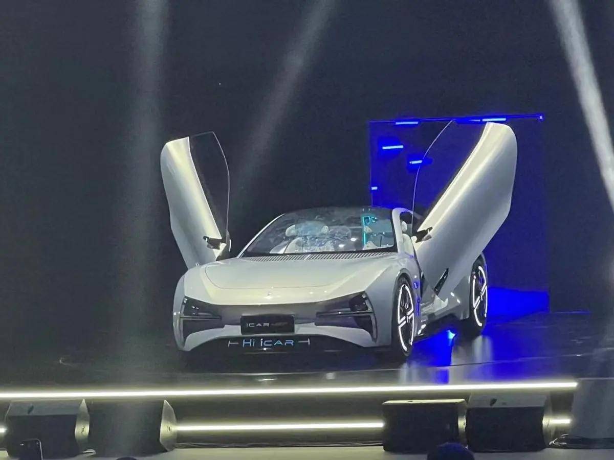 40万级国产超跑？奇瑞iCar GT亮相，蝴蝶门够酷炫吗？_搜狐汽车_搜狐网