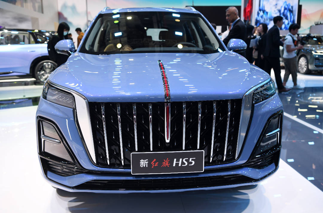 【车展红旗时刻·图集】新红旗HS5亮相上海车展_搜狐汽车_搜狐网