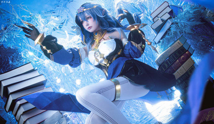 cos：原神莱依拉Cosplay正片16P-超级小禾儿_伊喵_白嫖_部落