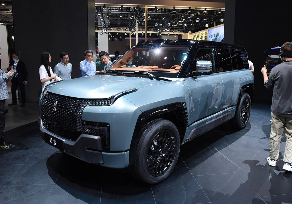 硬刚“电动大G”？ 仰望U8预售109.8万元_搜狐汽车_搜狐网