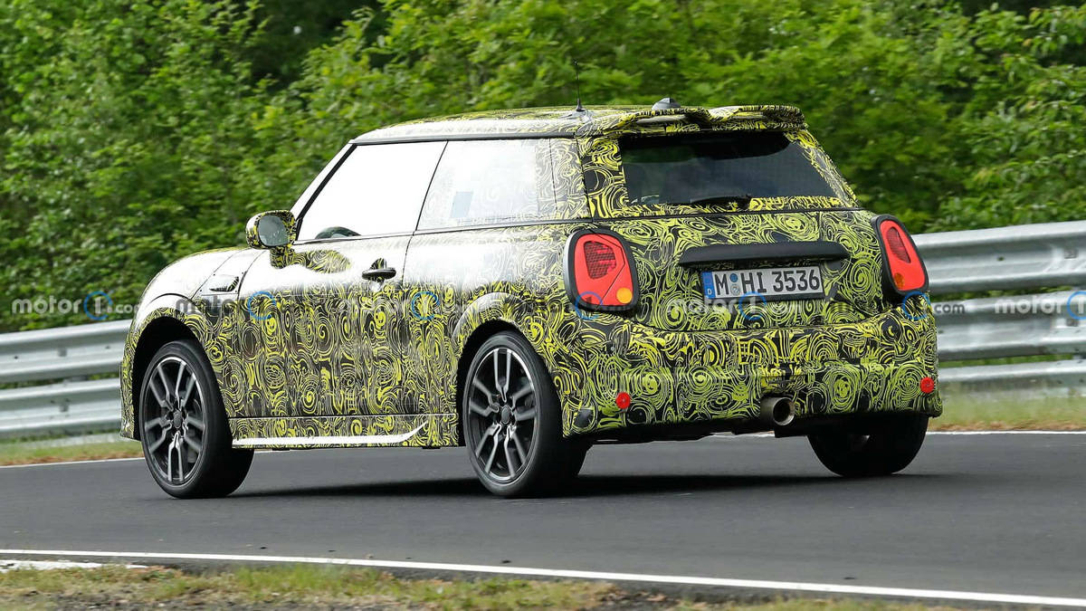 时尚的小钢炮！精致小车不缺运动感，MINI COOPER S纽北谍照曝光_搜狐汽车_搜狐网