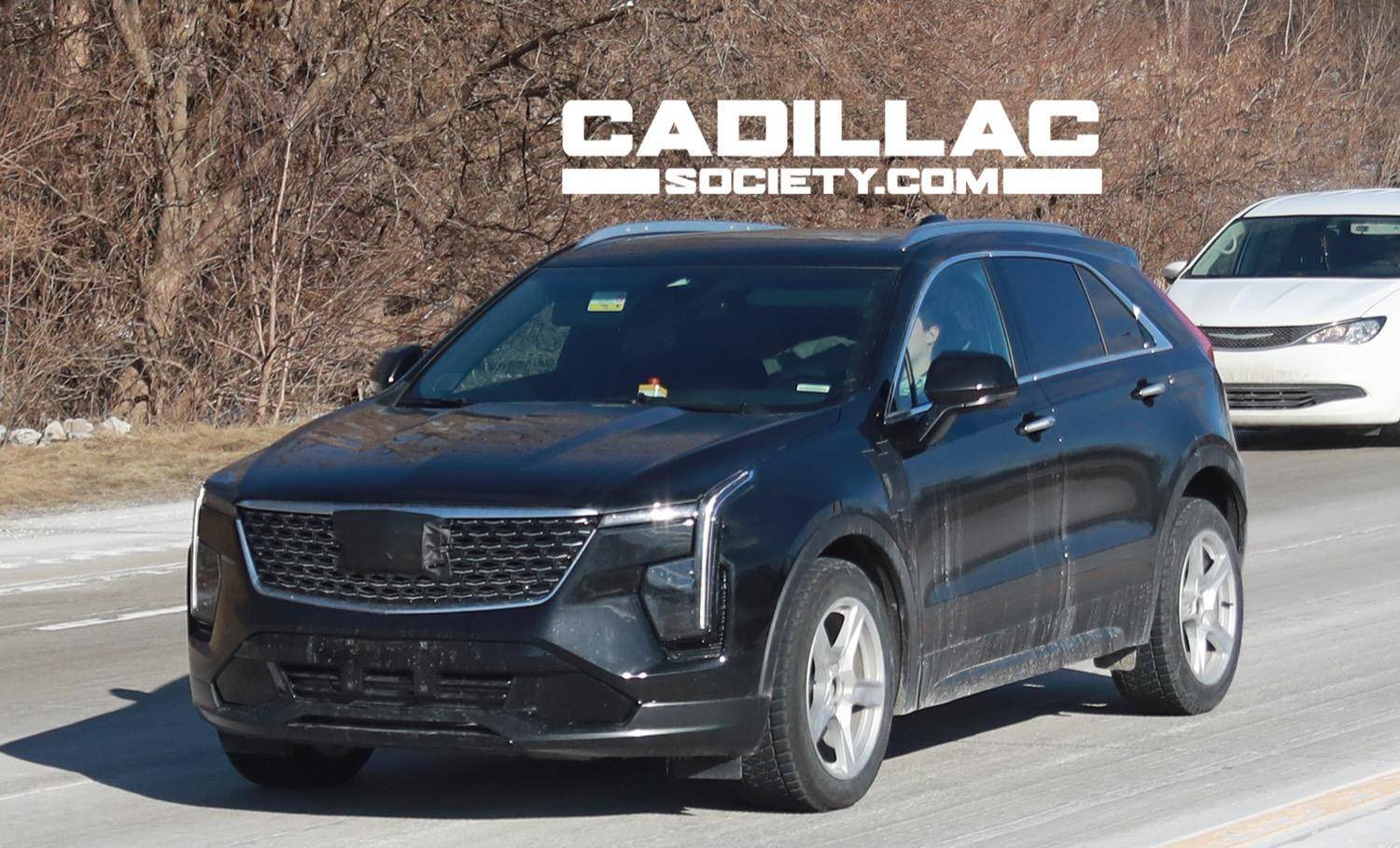 外观细节小幅度修改，中期改款凯迪拉克XT4实拍图曝光_搜狐汽车_搜狐网