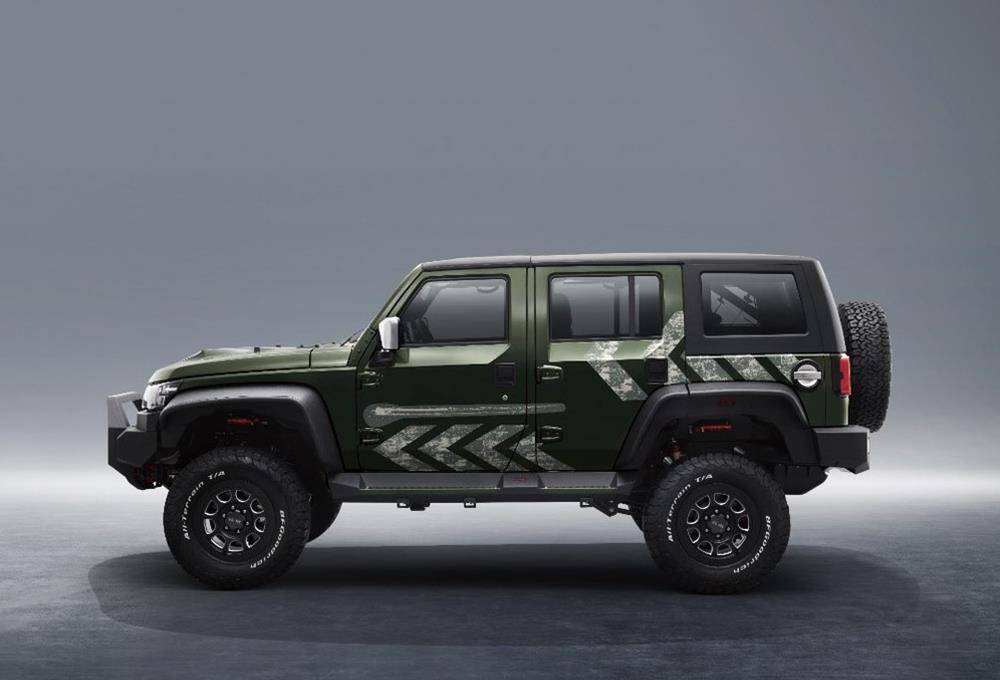 北汽不装了，BJ40原厂改装版预售28万！越野实力叫板H9罗伦士_搜狐汽车_搜狐网