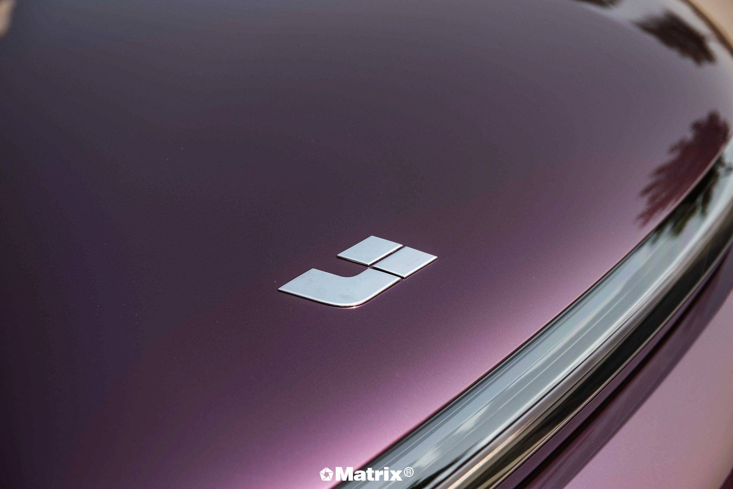 理想L7-Matrix矩阵改色膜理想的紫，自由浪漫 动人心弦_搜狐汽车_搜狐网