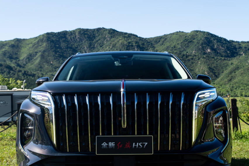 新中式豪华典范 静态体验全新红旗HS7_搜狐汽车_搜狐网