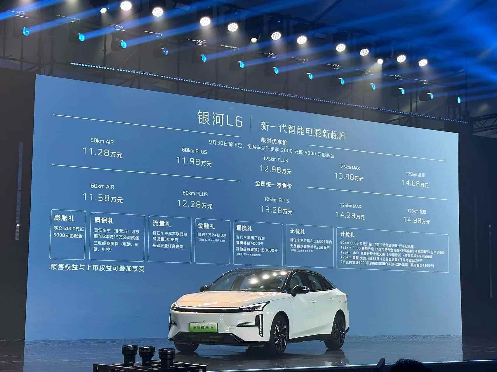 综合续航超1300km吉利银河L6正式上市_搜狐汽车_搜狐网