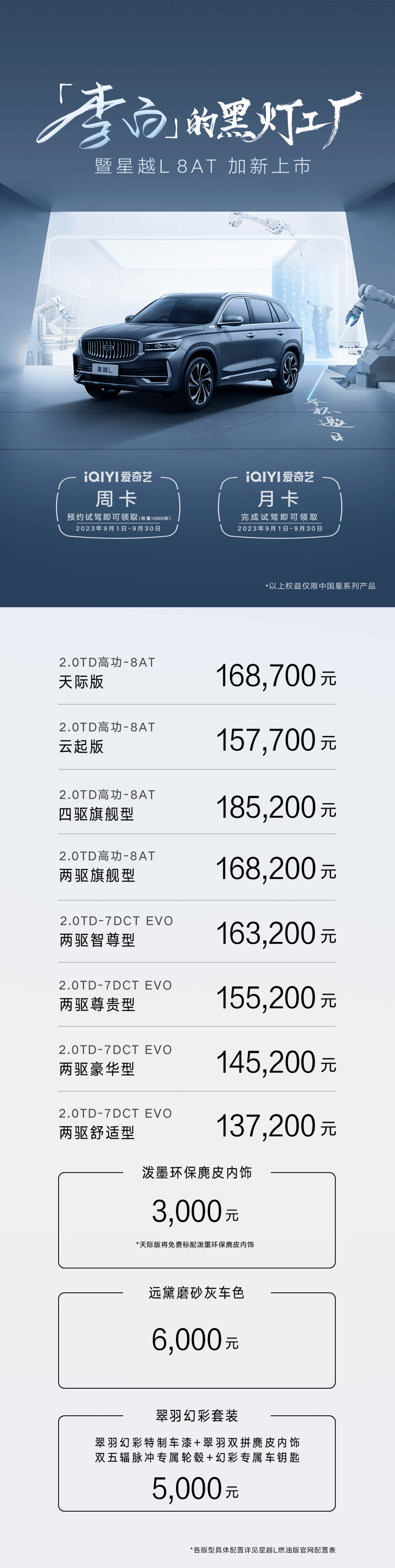 15.77万起 星越L 8AT已加新上市_搜狐汽车_搜狐网
