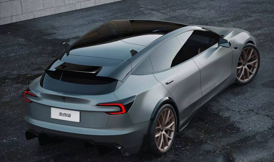 终于没白等！特斯拉Model 3 GT旅行车亮相，外观出乎意料的帅气！_搜狐汽车_搜狐网