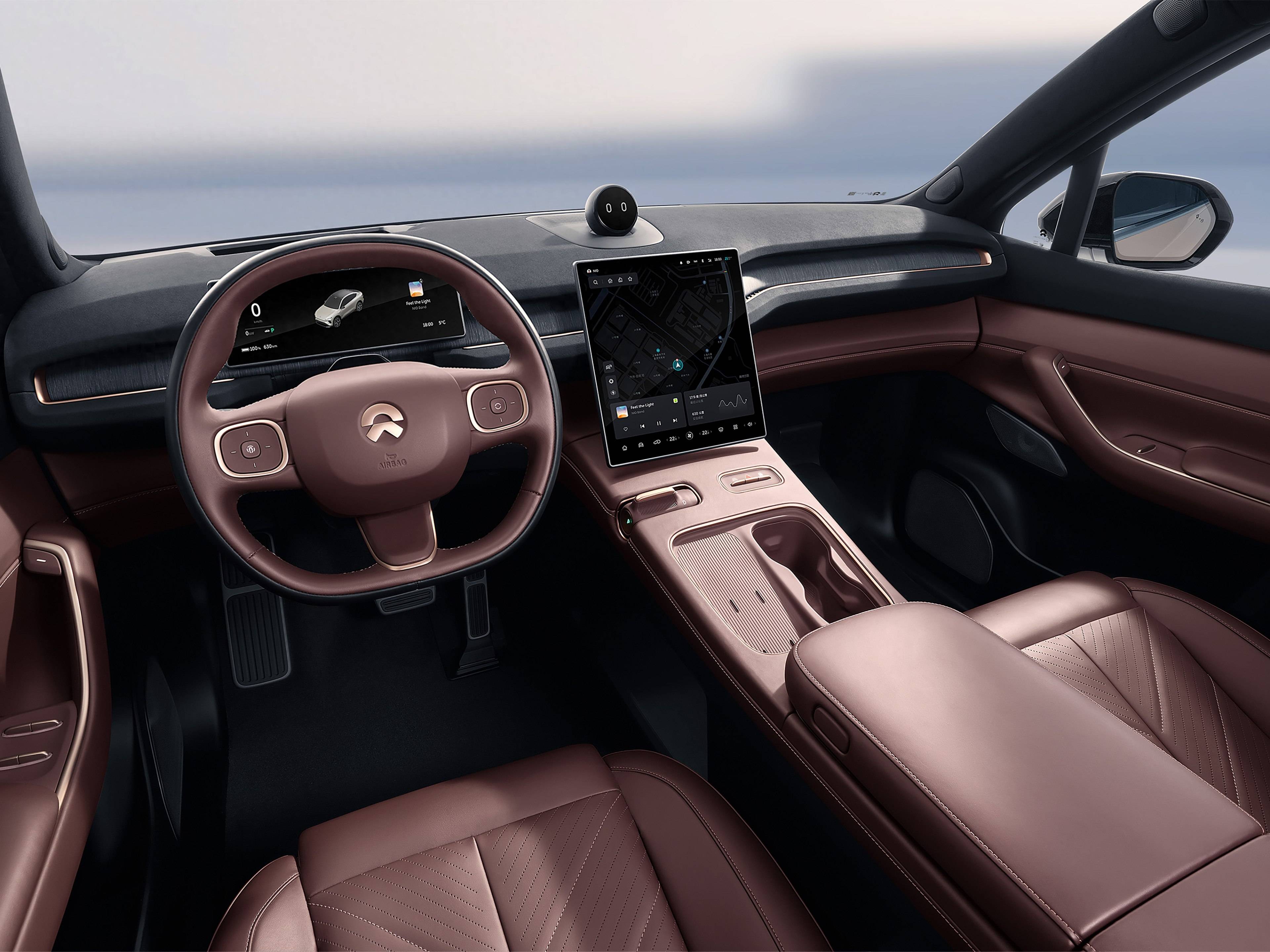 现款售价45.8万元起 蔚来EC7新配色官图发布 定名M42星云红_搜狐汽车_搜狐网