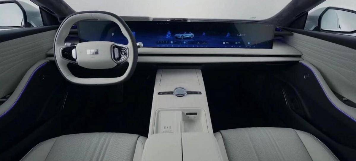 力压比亚迪汉？SEA浩瀚架构+45英寸8K大屏，吉利银河E8线上首发_搜狐汽车_搜狐网