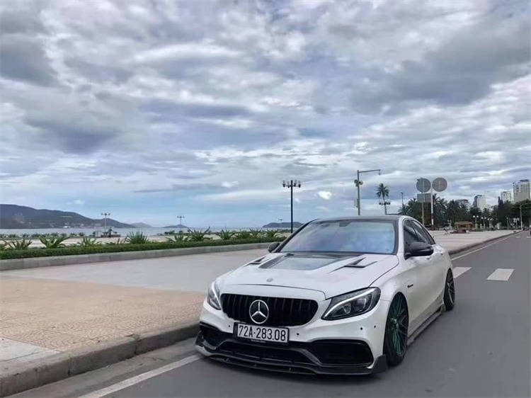 #西海岸风格#奔驰W205改装AIRBFT空气悬挂案例_搜狐汽车_搜狐网