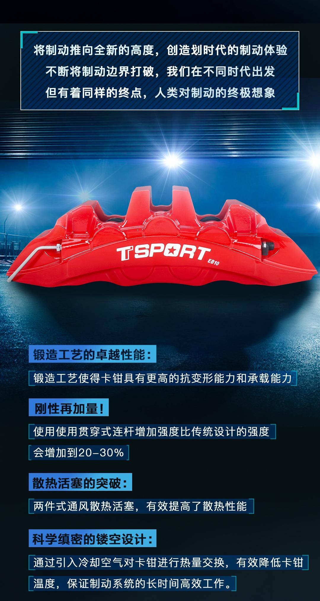 新品首发 | TTSPORT进化系列EB10锻造十活塞卡钳_搜狐汽车_搜狐网