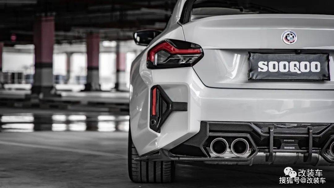 都说宝马M2 G87的颜值不够？那就换个外观套件来拯救吧_搜狐汽车_搜狐网