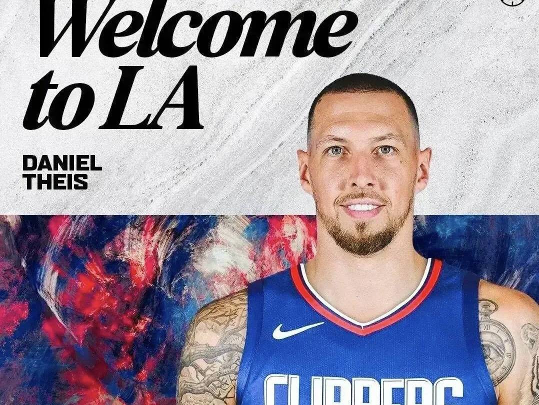 NBA：快船队中锋泰斯谈与哈登合作，他让内线球员得分变得更简单_比赛_1