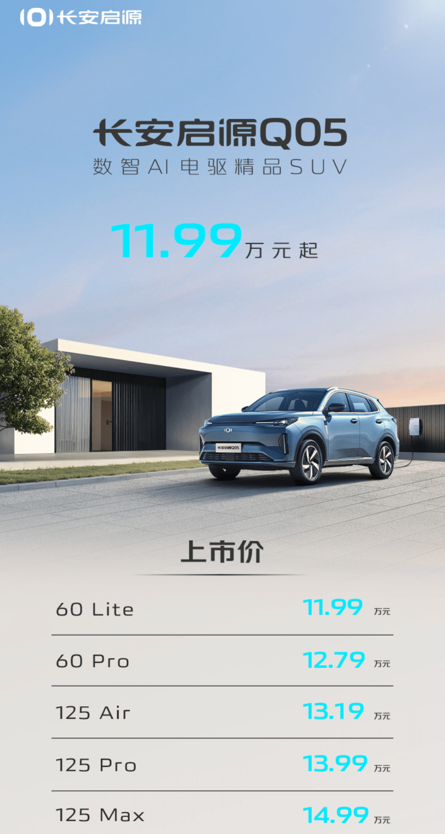 11.99万起售，长安启源Q05正式上市，插混SUV迎来品质之选_搜狐汽车_搜狐网