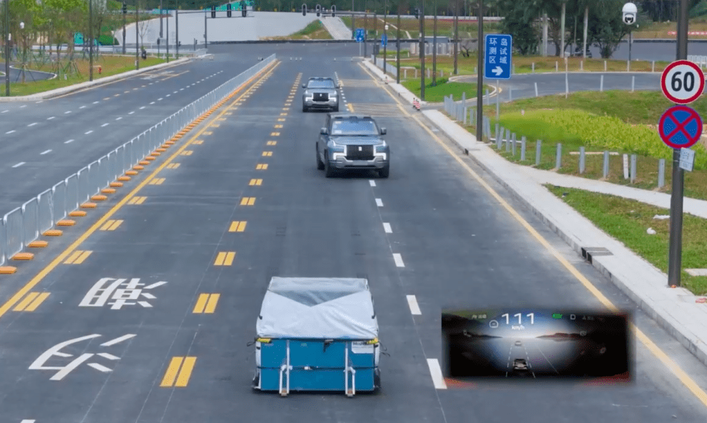 为AEB极致性能打个样，仰望U8测试车视频曝光_搜狐汽车_搜狐网