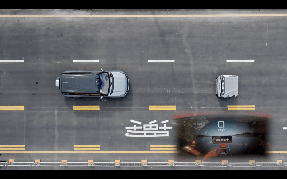 比亚迪AEB有多厉害？仰望U8测试车时速130km/h主动刹停_搜狐汽车_搜狐网