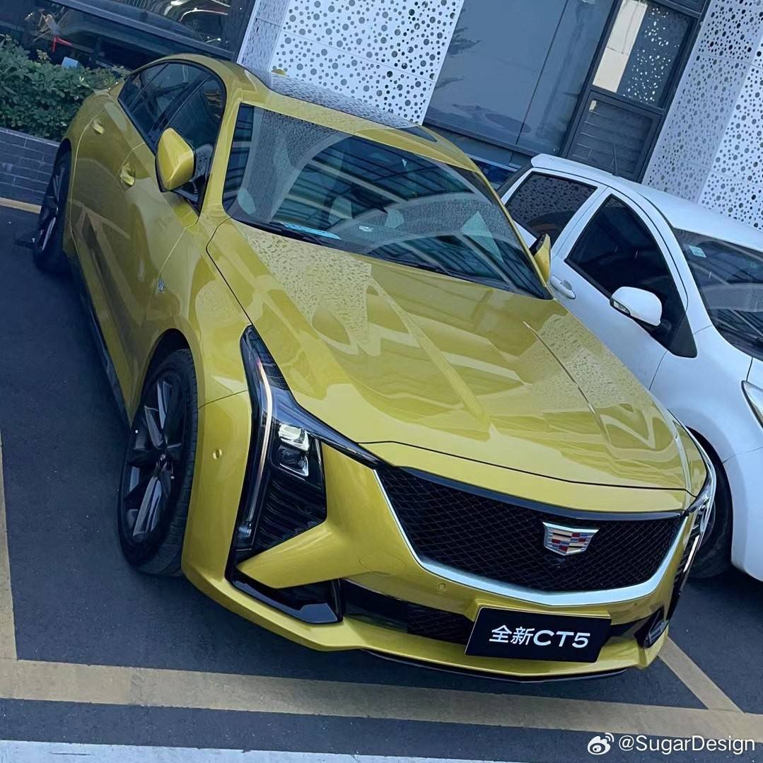 现款28.97万元起售，新款凯迪拉克CT5实车曝光，外观变化很明显_搜狐汽车_搜狐网