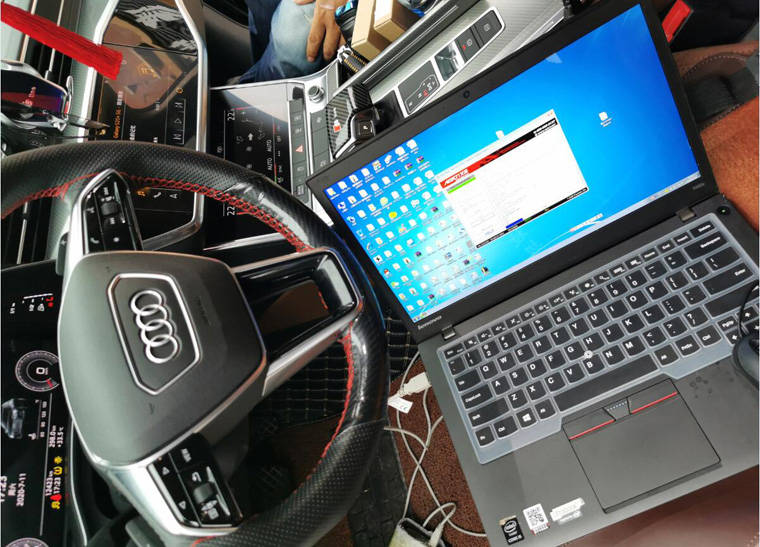 奥迪A6L45T刷ecu提动力改善换挡顿挫完美更进一步_搜狐汽车_搜狐网