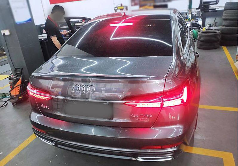 奥迪A6L45T刷ecu提动力改善换挡顿挫完美更进一步_搜狐汽车_搜狐网