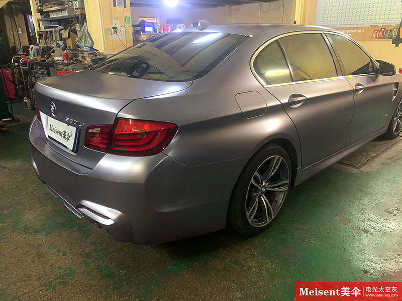 美国Meisent美伞进口高端改色膜 电光太空灰--宝马5系_搜狐汽车_搜狐网
