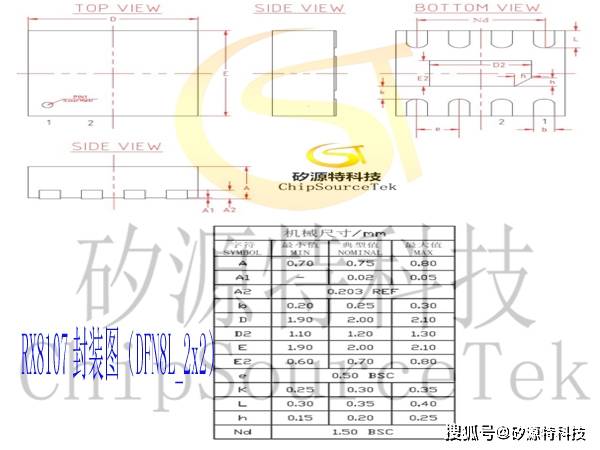 矽源特RX8107 DFN2*2-8封装-矽源特ChipSourceTek-搜狐大视野-搜狐新闻