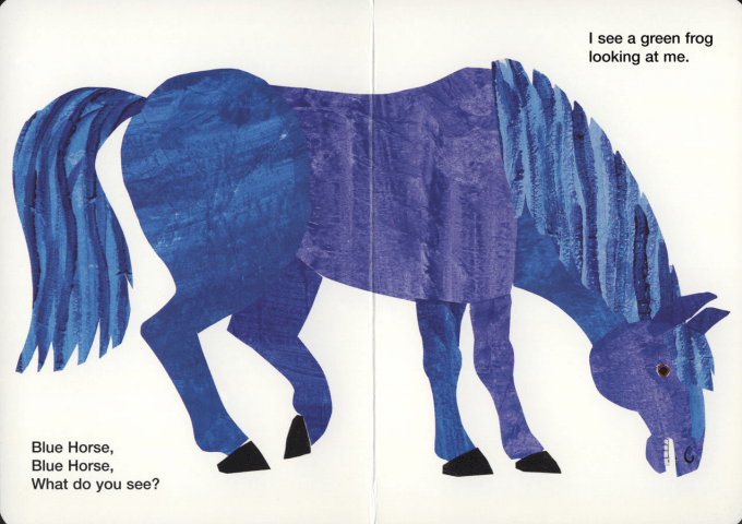 绘本︳Brown Bear,Brown Bear,What do you see?_什么_棕熊_紫色