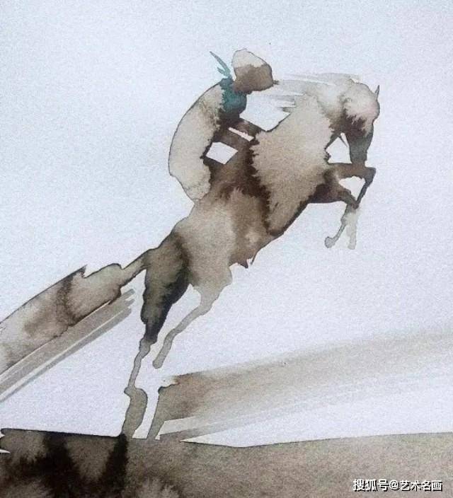 俄罗斯艺术家Natalia水彩画风景 -6park.com