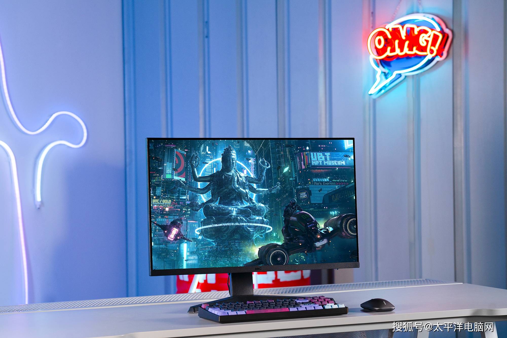 4K144Hz战未来，HKC猎鹰VG273U电竞显示器赏析-搜狐大视野-搜狐新闻