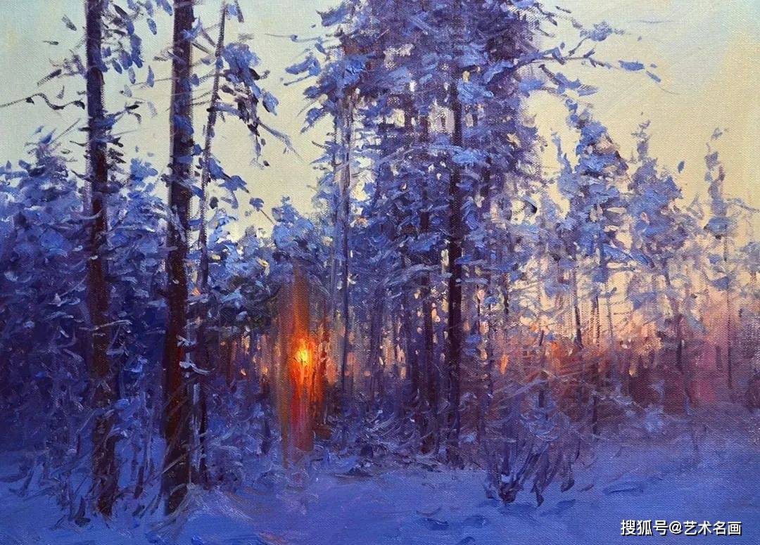 仙境般曼妙｜俄罗斯画家Vagin Evgeny风景油画-搜狐大视野-搜狐新闻