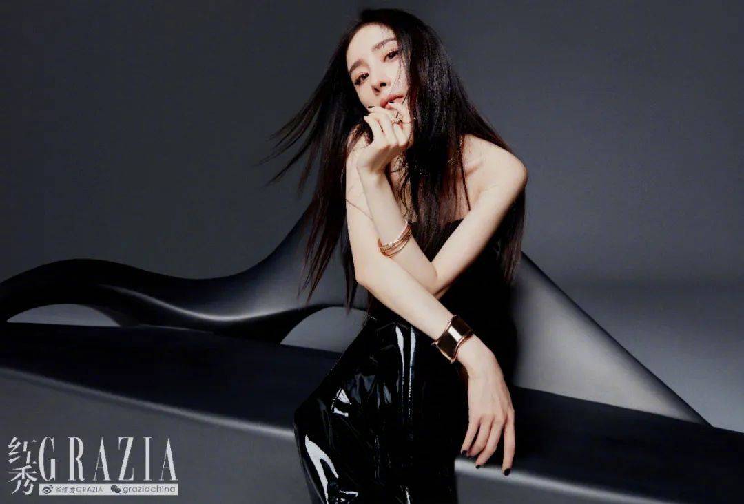 冷艳时髦女郎！杨幂登《红秀GRAZIA》新刊封面-搜狐大视野-搜狐新闻