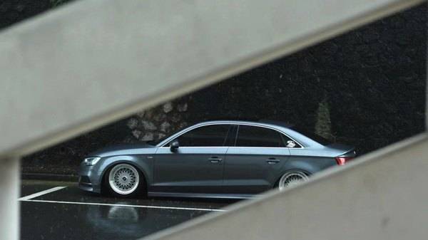 "雨后漫步"奥迪A3改装AIRBFT气动避震案例_搜狐汽车_搜狐网