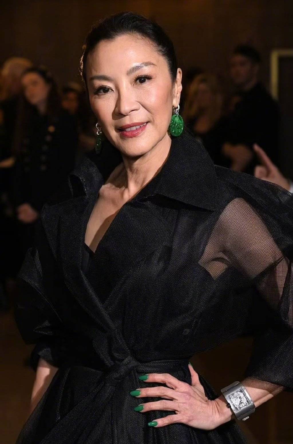 “大魔王”杨紫琼再同框 亮相颁奖礼红毯优雅知性-搜狐大视野-搜狐新闻