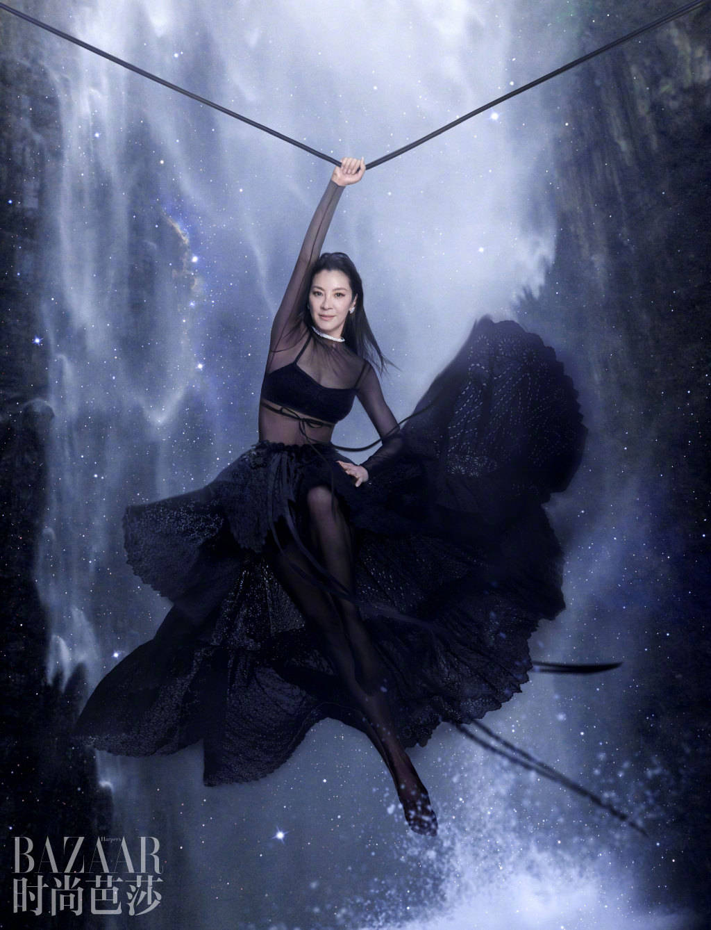 杨紫琼多元宇宙大片未来感十足 不老女神气质优雅-搜狐大视野-搜狐新闻