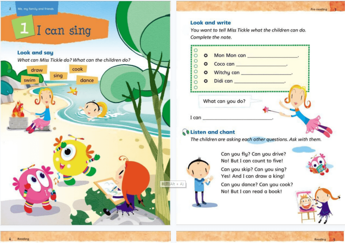 免费分享|《牛津新魔法少儿英语 New Magic 1-6级 主教材+语法学习手册》_内容_模块_单元