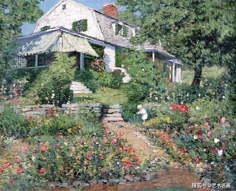 美国印象派画家Matilda Browne油画作品-搜狐大视野-搜狐新闻