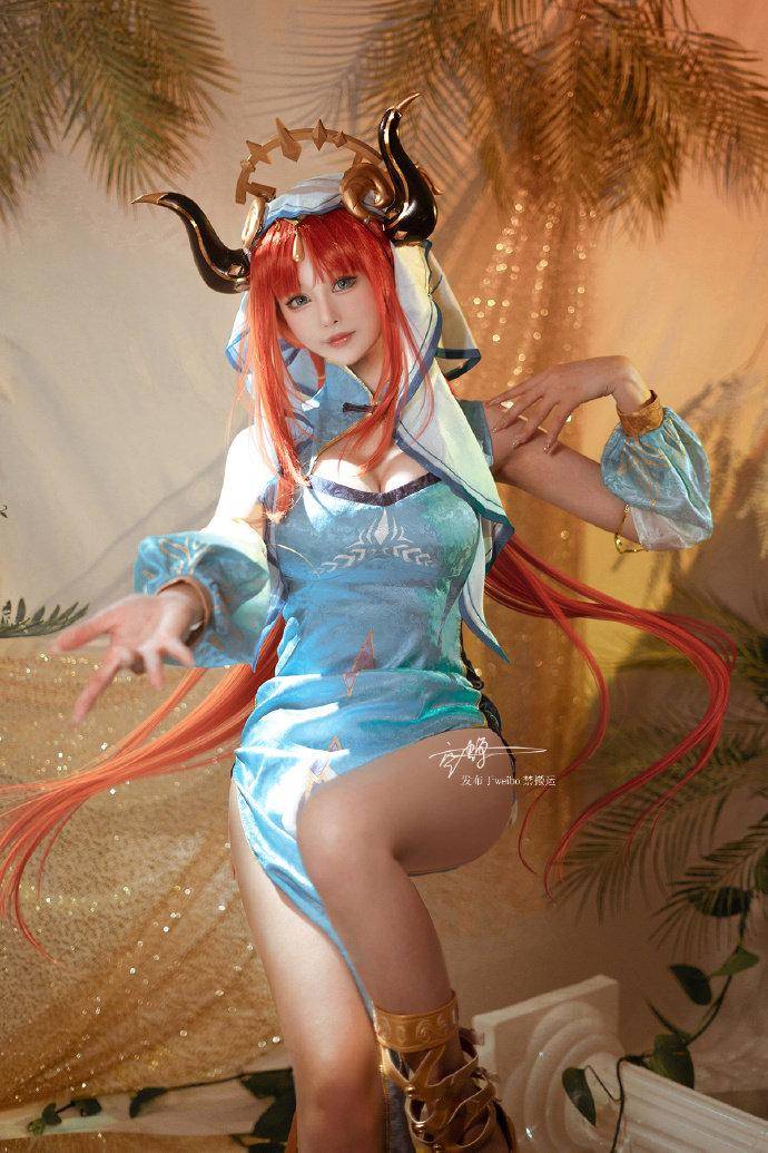 原神妮露Cosplay正片9P-空蝉-搜狐大视野-搜狐新闻