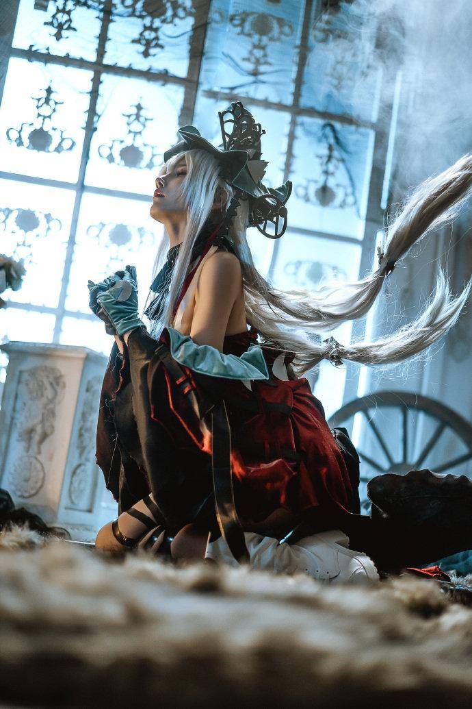 cos：明日方舟浊心斯卡蒂Cosplay正片14P-搜狐大视野-搜狐新闻