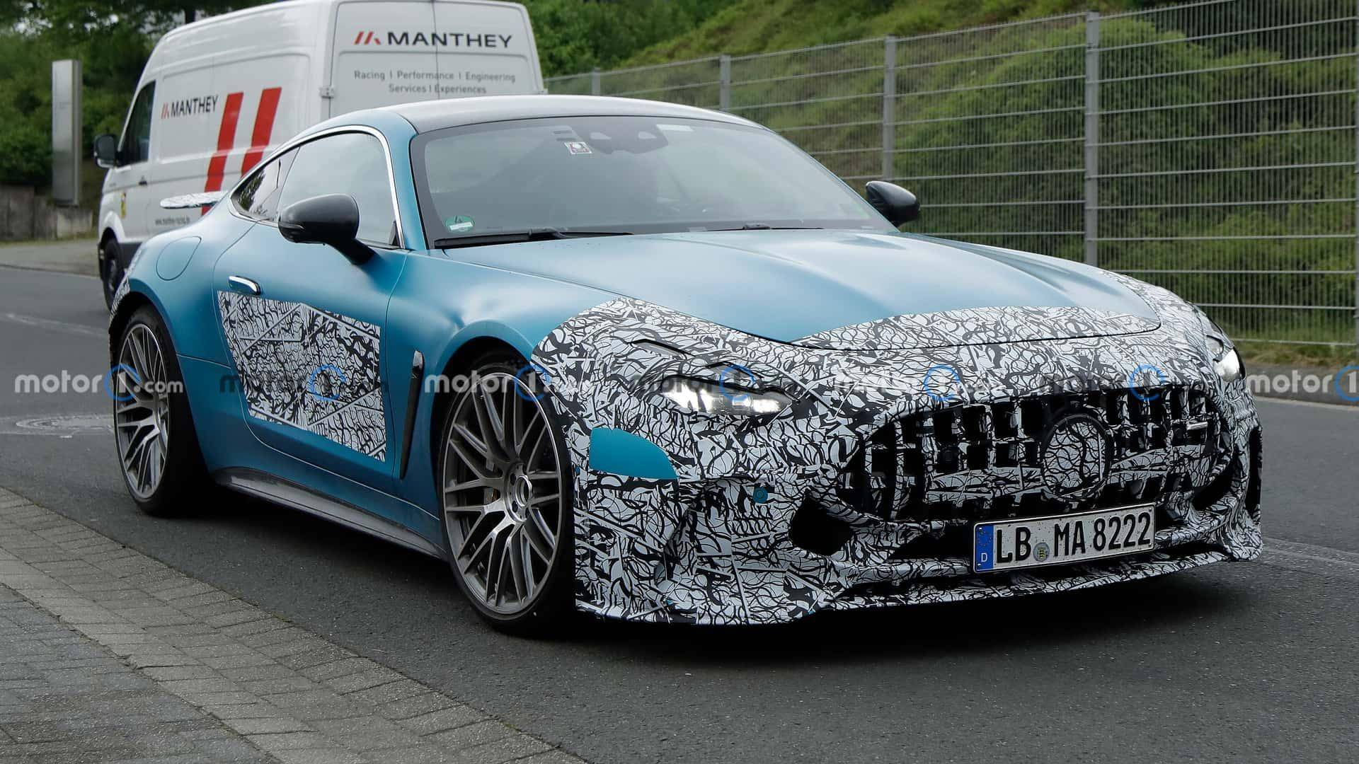 或将年内发布 新款AMG GT预告图_搜狐汽车_搜狐网