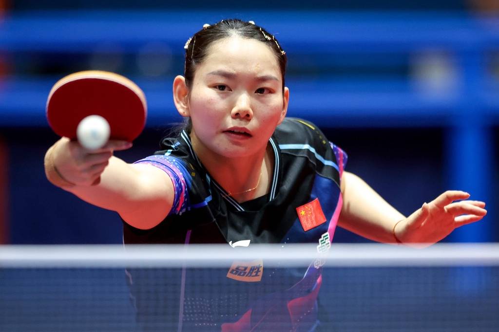 WTT常规挑战赛女单1/16决赛：孙颖莎 3-0 何卓佳-搜狐大视野-搜狐新闻