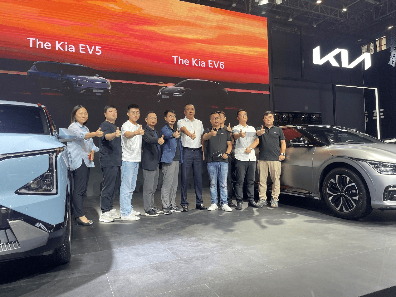 2023郑州大河车展：起亚纯电EV6 & EV5双车发布_搜狐汽车_搜狐网