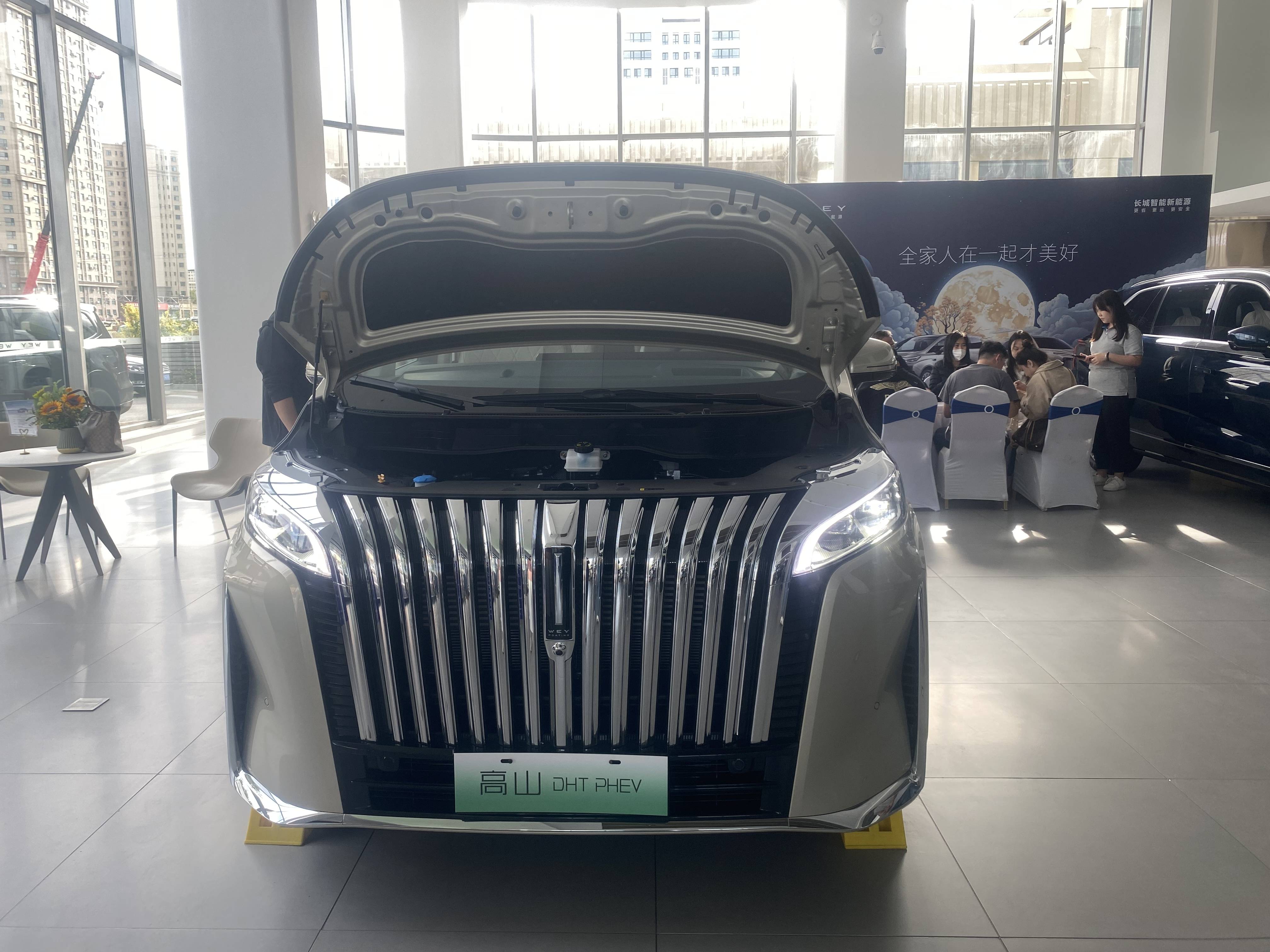 一款豪华MPV 吉林帅通4S店抢先实拍高山DHT-PHEV_搜狐汽车_搜狐网