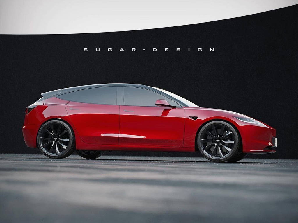 曝特斯拉Model 3 GT假想图，直呼蔚来ET5T的对手来了_搜狐汽车_搜狐网