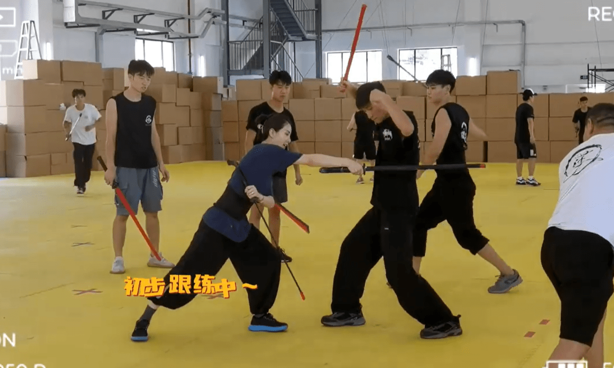 刘诗诗打戏训练视频曝光 吊威亚动作利落行云流水 搜狐大视野 搜狐新闻