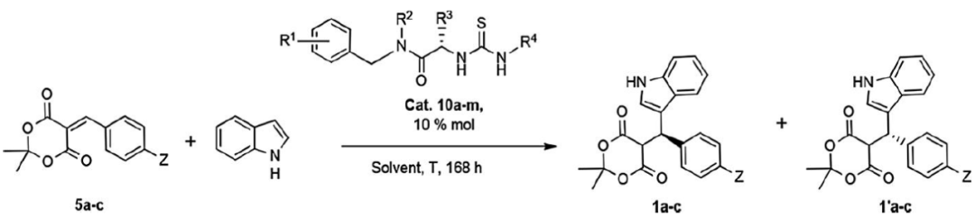 常见有机小分子催化剂---手性硫脲催化剂_反应