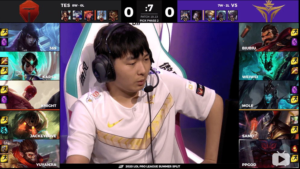 TES败北，没有被重视的卡牌大师_Rookie