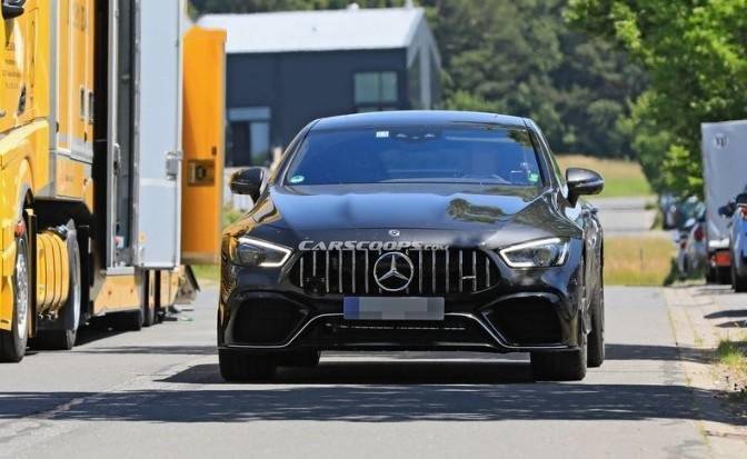 梅赛德斯-AMG GT73e谍照 搭4.0T混动/3s内破百_搜狐汽车_搜狐网