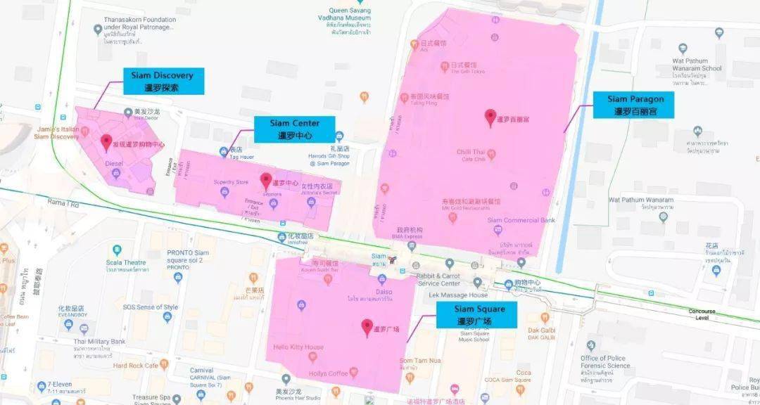 曼谷Siam Paragon：集合公园式购物、游乐型商场于一身的购物中心_品牌