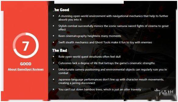 Gamespot年度最佳游戏！《最终幻想7》《美末2》上榜_评分